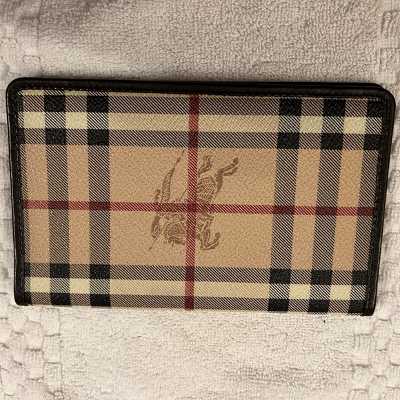 Burberry | Bags | Burberry Check Book Cover | Poshmark